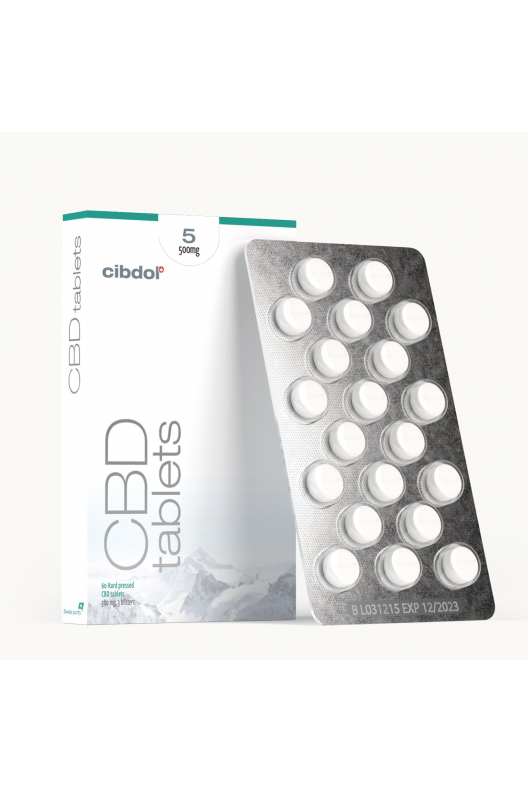 Pastillas de CBD 5% (500mg)